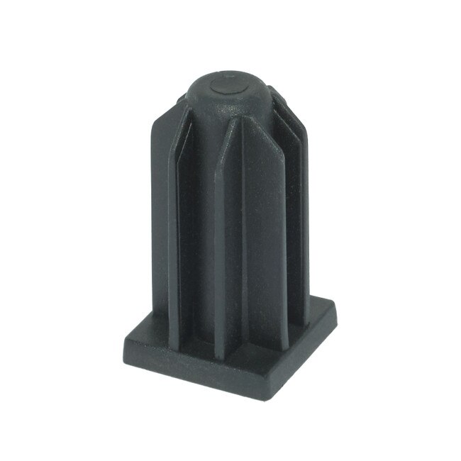 Square Plastic Caster Insert for 7/16” Gripneck Stem Fits 1" x 16 Gauge ...