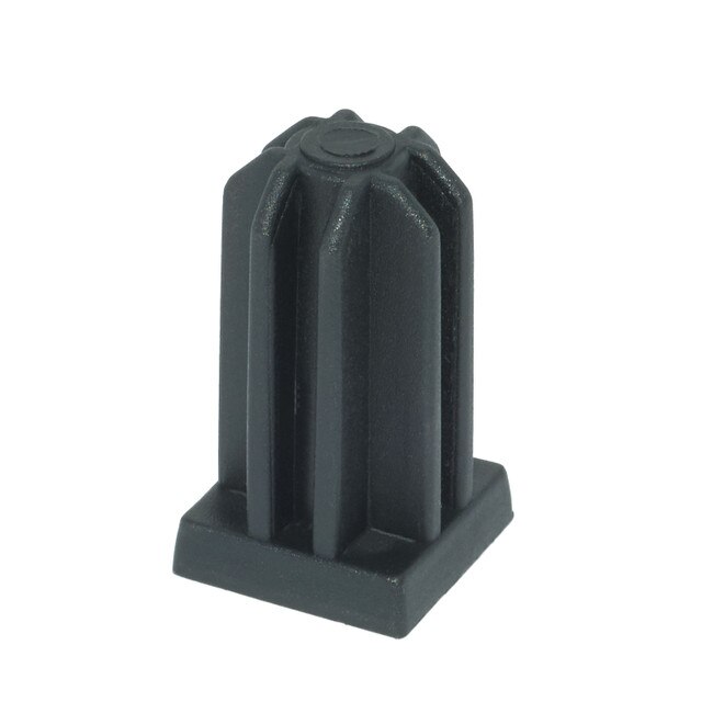 Square Plastic Caster Insert for 7/16” Gripneck Stem Fits 1" x 18-20 ...