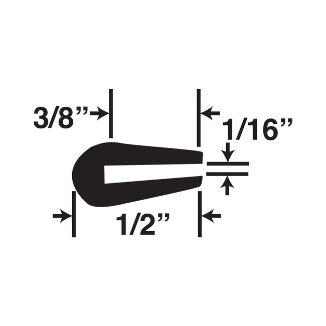 Flexible U Channel 1/16in | 113-2010