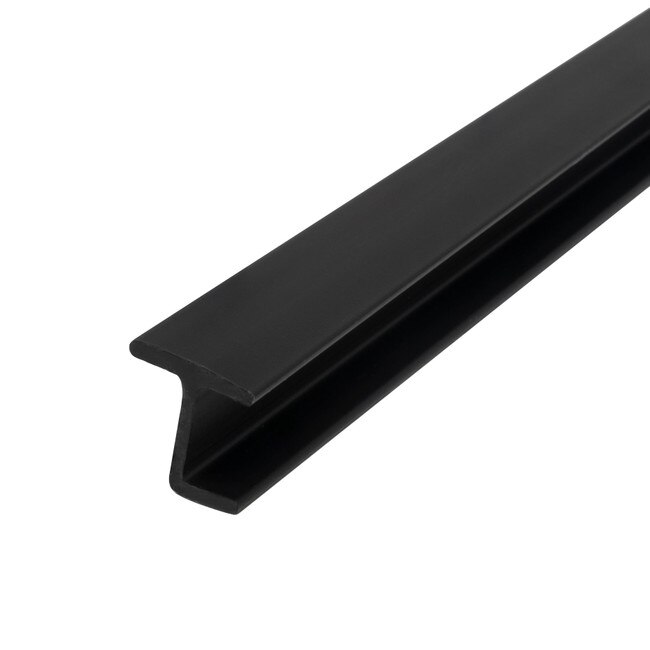 Black Rigid PVC | File Folder Holder Rail | Fits 1/2in Board | 115-2078 ...