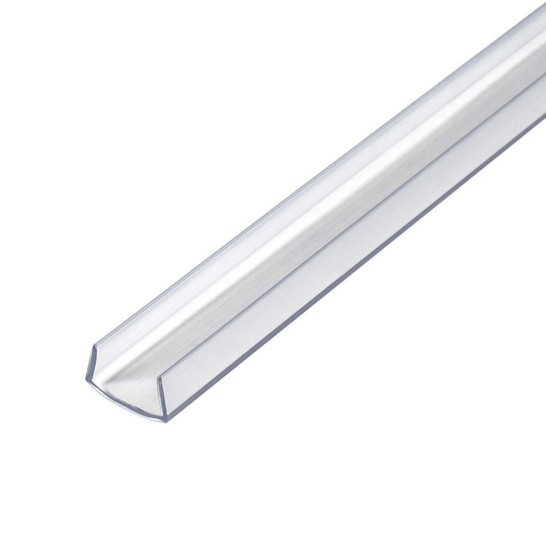1/2in | Clear PVC U Channel Moulding