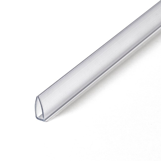 Clear Plastic U Channel Moulding 1/8in | 130-CL