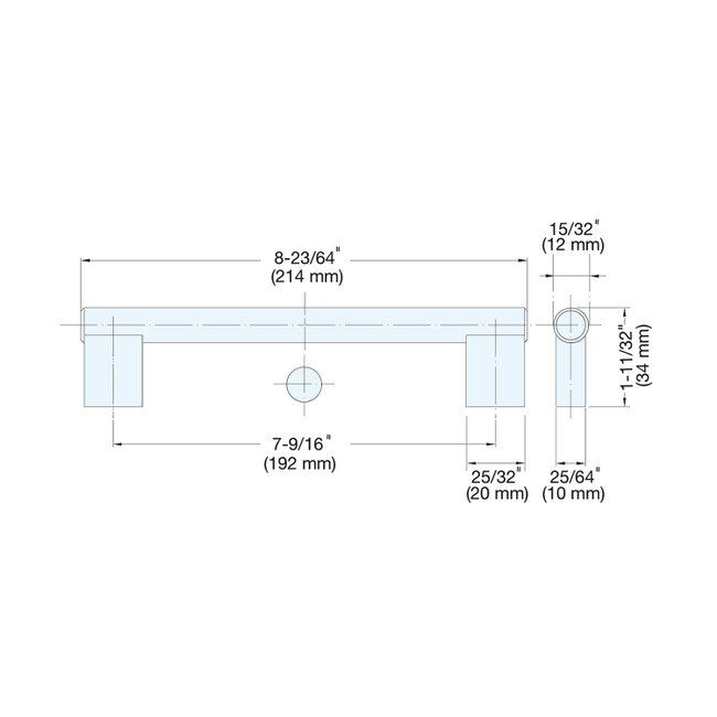 Sugatsune Sus Handle Cc=192 L=214 | 1650