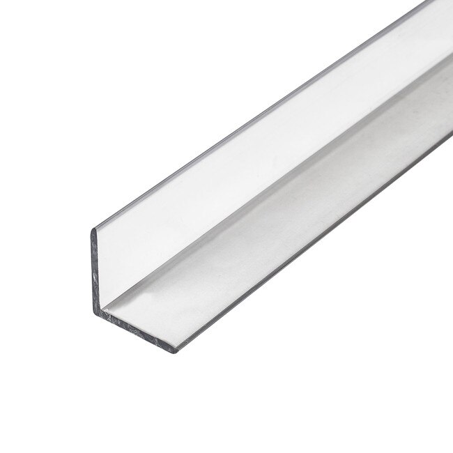 Clear Plastic Angle Trim 1in x 1in x 3/32in (.095in) Thick
