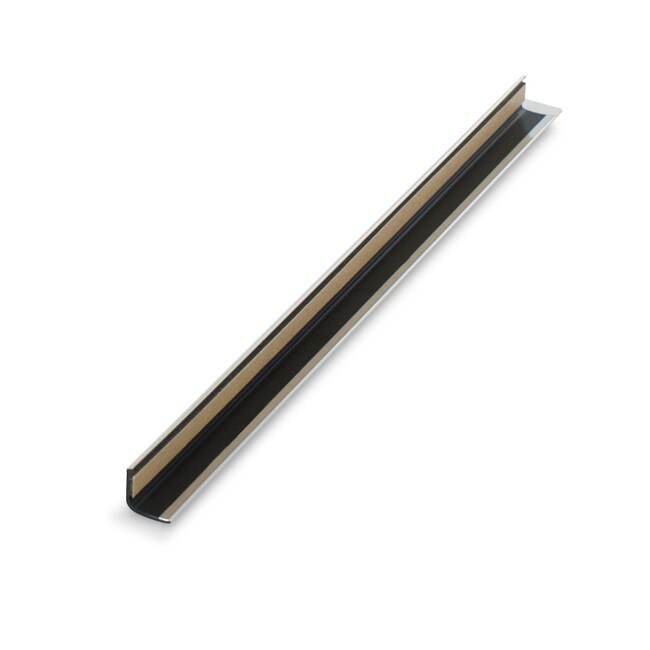 Metallic Plastic Angle Moulding 1/2in x 1/2in