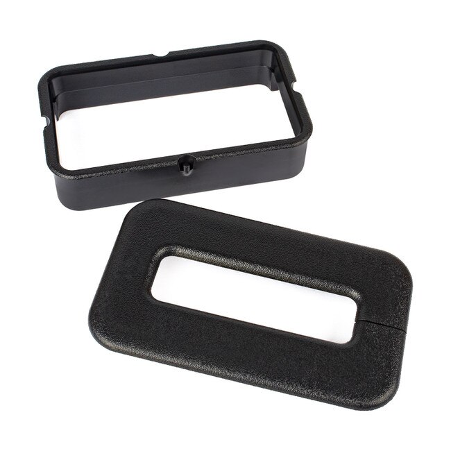 Rectangular Wire Management Grommet with Oval Cap 3-1/2in x 2in |32-4