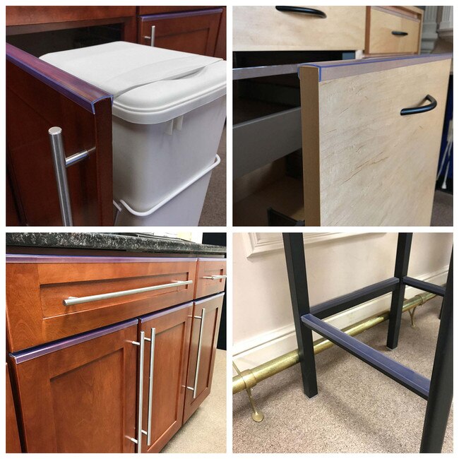 Clear Plastic U Channel Moulding 3/4in