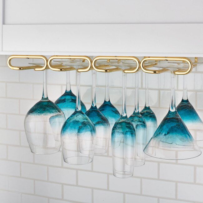 Rev-A-Shelf Under Cabinet Quad Stemware Holder 11in |3450