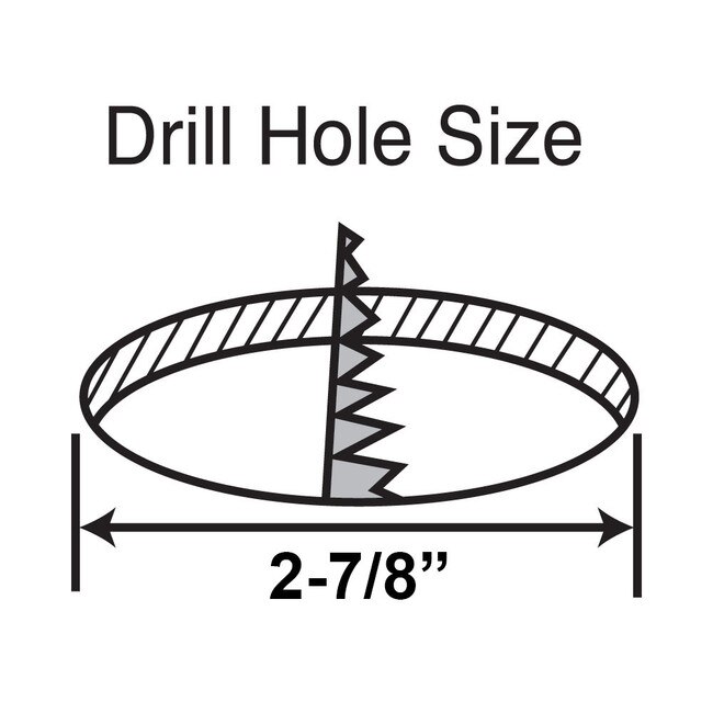 Deep Friction Fit Insert Cup Holder 1-1/2in x 2-13/16in Inside Dia | 36BKD