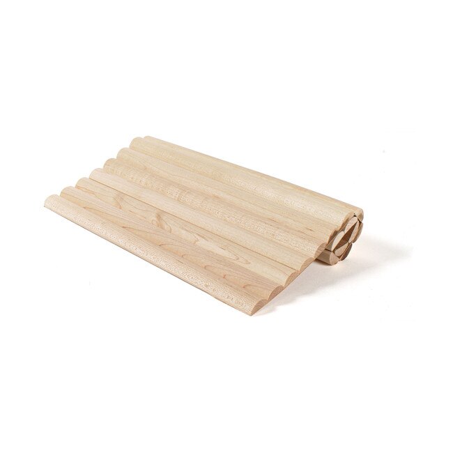 1' Wide x Nominal 8' High x 5/16' Thick Unfinished Solid Wood Tambour ...