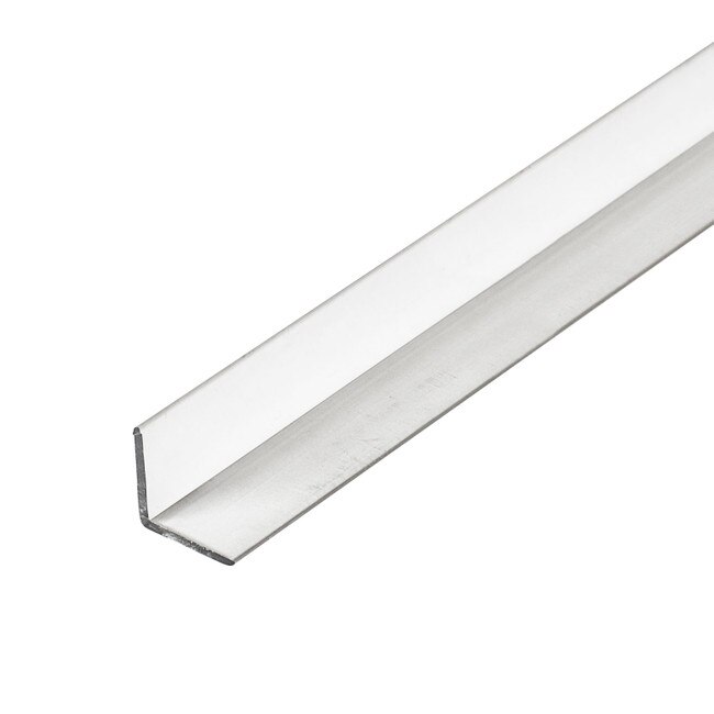 Clear Plastic Angle Trim 1/2in x 7/16in x 3/64in (.040in) Thic