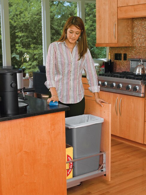 Rev-A-Shelf | 50 Qrt | Pull-Out Waste Container