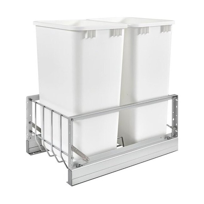 Rev-A-Shelf | Double 50 Qrt | Pull-Out Waste Containers
