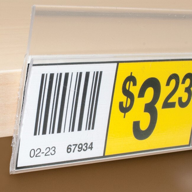 Flat Back Price Tag Holders and UPC Holder 1-1/4in | 55-5949