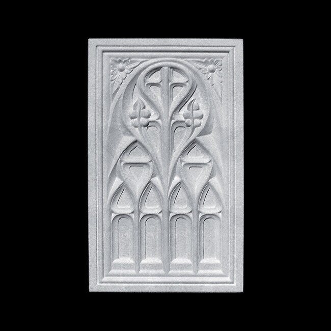 8" Wide x 14" High Unfinished Polymer Resin Panel