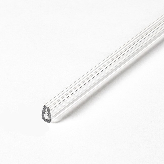 1/16in | Clear Butyrate U Channel Moulding | 708-CL Series | 708-CL-PARENT