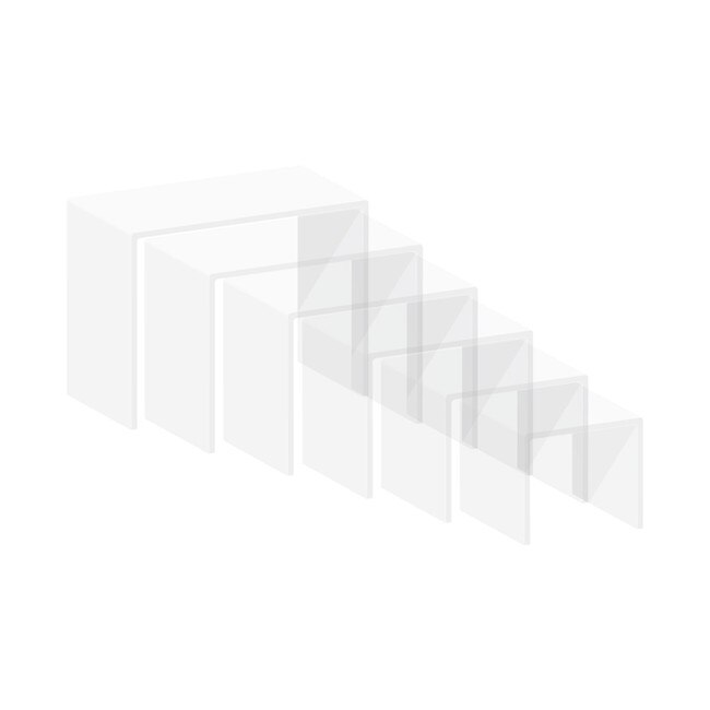 Rectangular Acrylic Riser Set | AAD-RECT-SET-PARENT