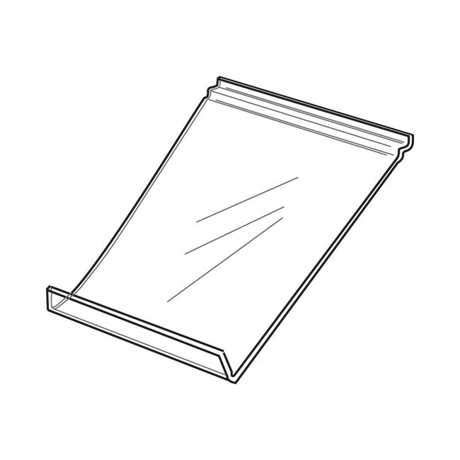 Slatwall Single Cap Shelf