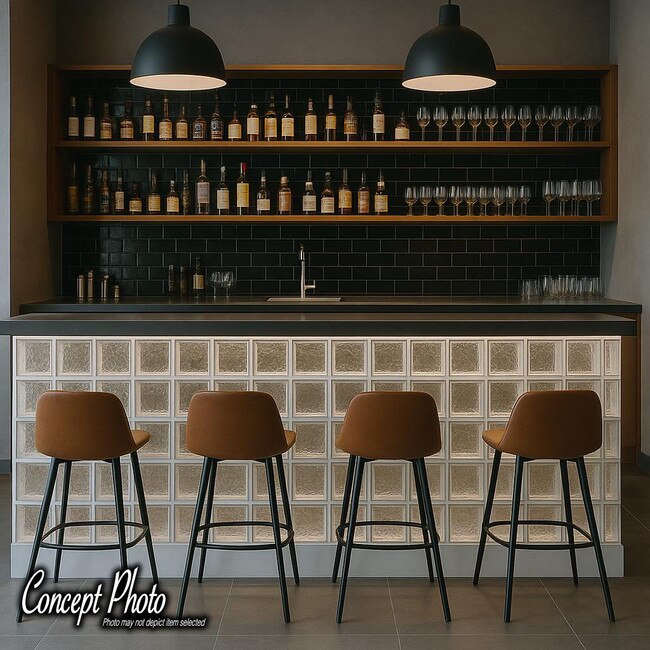 Interlocking Acrylic Block Classic Cross Ribbed Alternating Pattern ...