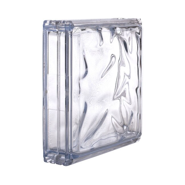 Interlocking Acrylic Block Classic Cross Frosted Glacier Pattern ...
