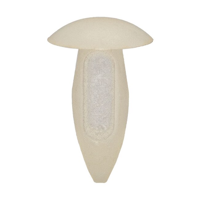 .150" Diameter Natural Nylon Arrow Clip with .280" Head Diameter