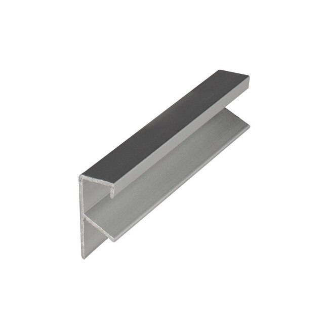 Drawer Pull Clear Anodized Satin Finish 12ft Length | ALU1500T-S