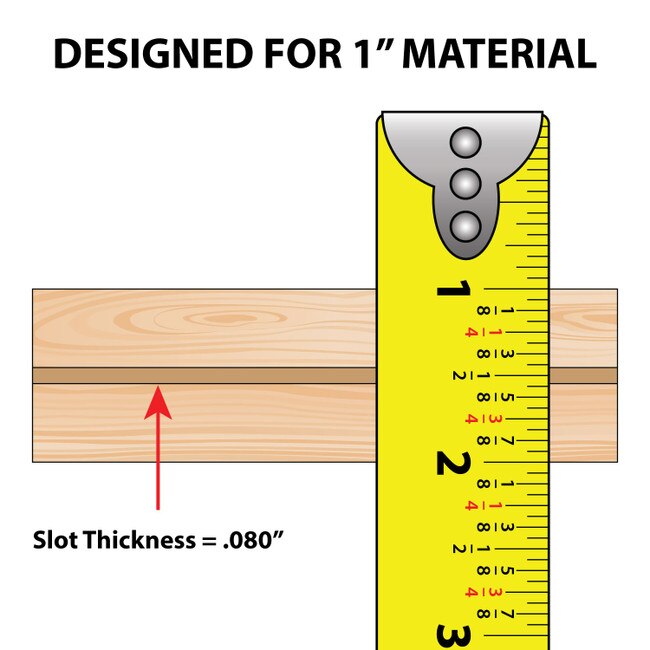 Aluminum T Molding 1in