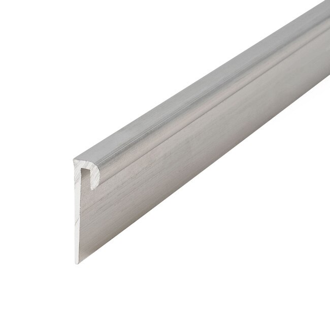 Aluminum J Moulding 1/16in