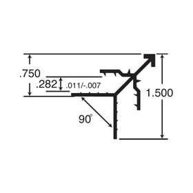 Aluminum Corner Channel Moulding