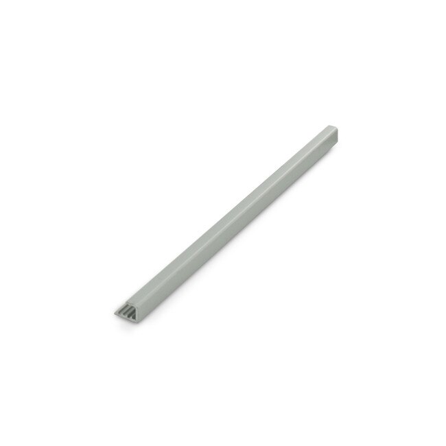 7/32in to 1/4in Clear Anodized (Satin) Finish | Aluminum Cap Moulding ...