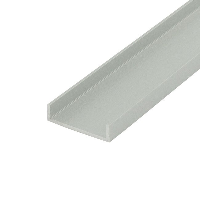 Extruded Aluminum U Channel 1in
