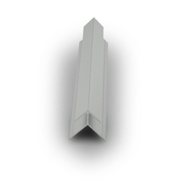 Aluminum Corner Channel Molding 1/4in