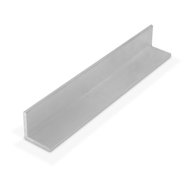 Extruded Aluminum Angle 1in x 1in x 1/8in Thick