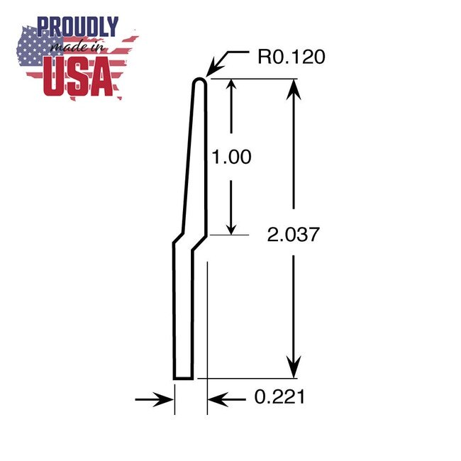 Metal Clip and Hanger 2in H