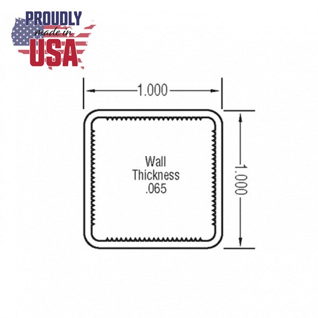 1in | Aluminum Slotted Tubing | 8ft Length | AT-9-PARENT
