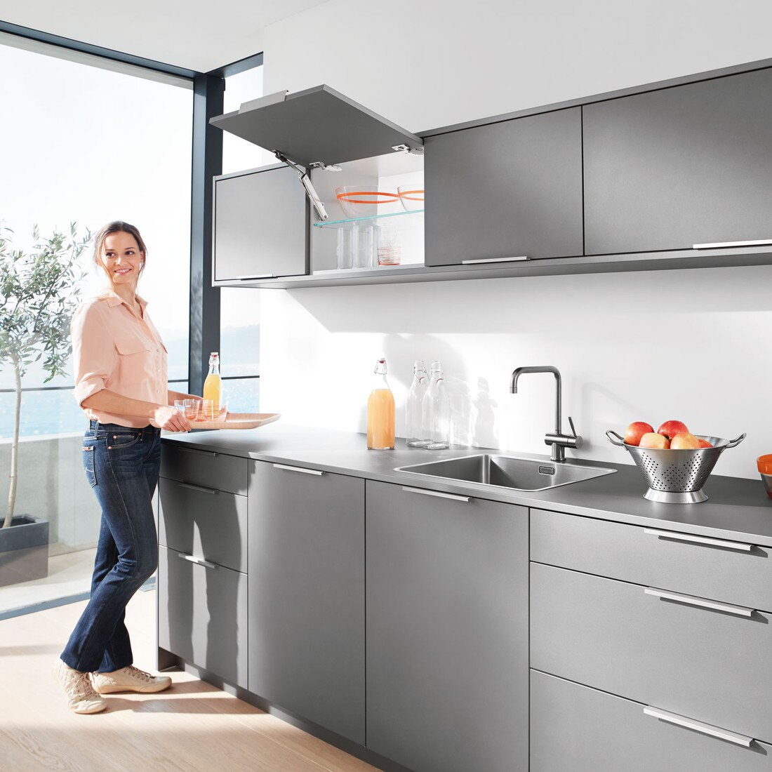 Blum Aventos HK-XS with Blumotion Lift Mechanism Set | 20K1301 Series ...