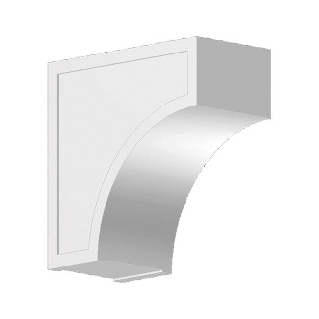 Fypon 12" Wide x 24" High Primed White Polyurethane Bracket