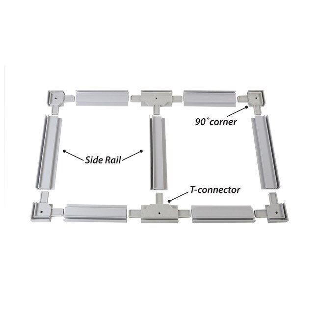 Banner Ups T Connector for SEG Plastic Frame | BU-SEGD15-TCON | Outwater