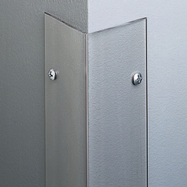 Clear Plastic Angle Trim 3in x 3in x 7/64in (.110in) Thick