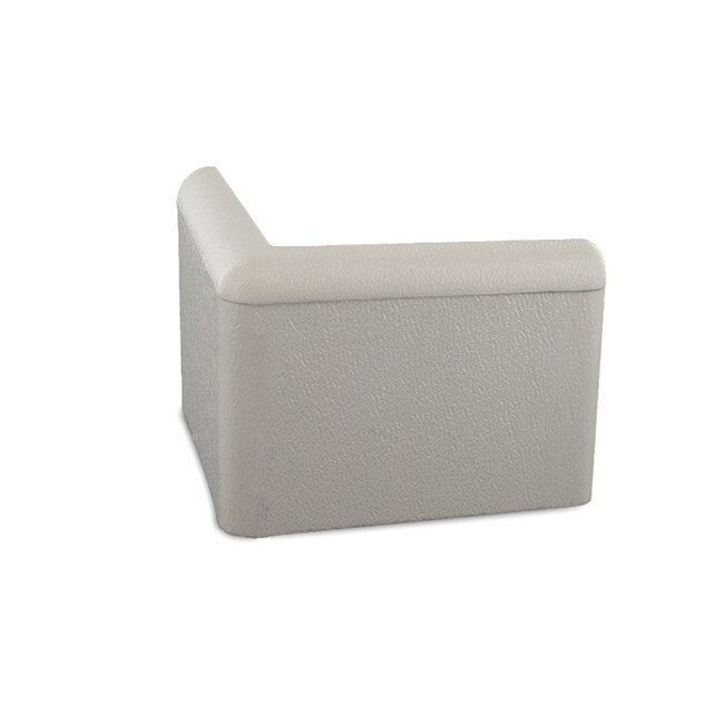 2in x 2in x 3/8in Thick | PVC Covered Aluminum Corner Guard | 90° Angle ...