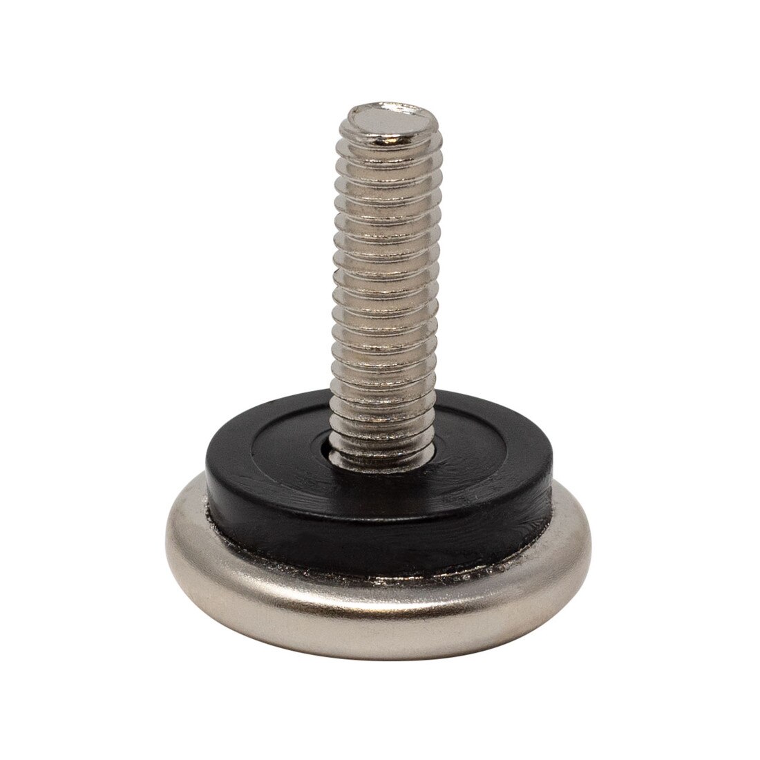 Nickel Plated Shell with Black HDPE Base | Cushion Glide Leveler