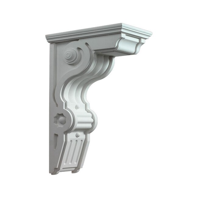 Fypon 8-1/2" Wide x 26" High Primed White Polyurethane Corbel