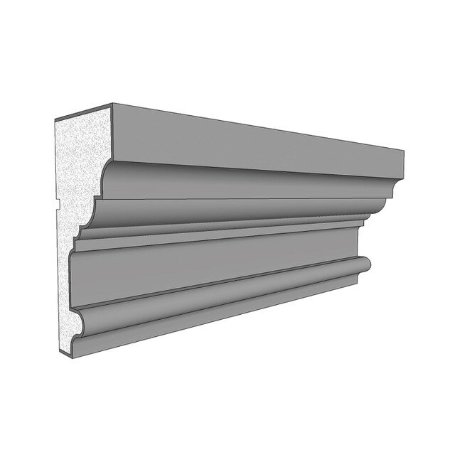 10" High x 4-1/4" Deep Acrocore EPS Cornice Moulding 8' Length | CR-5017
