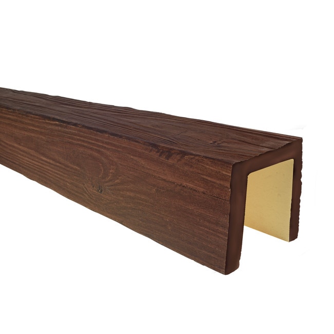 6in W x 6in H | Polyurethane Classic Raised Grain Faux Wood Beam | 15'6 ...