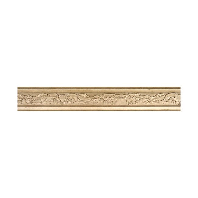 Unfinished Hand Carved Wood | Acorn Style Crown Moulding | 8ft Long ...