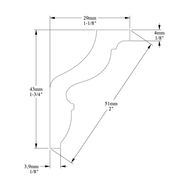 Orac Decor | Duropolymer Polystyrene Crown Moulding | Primed White | 1 ...
