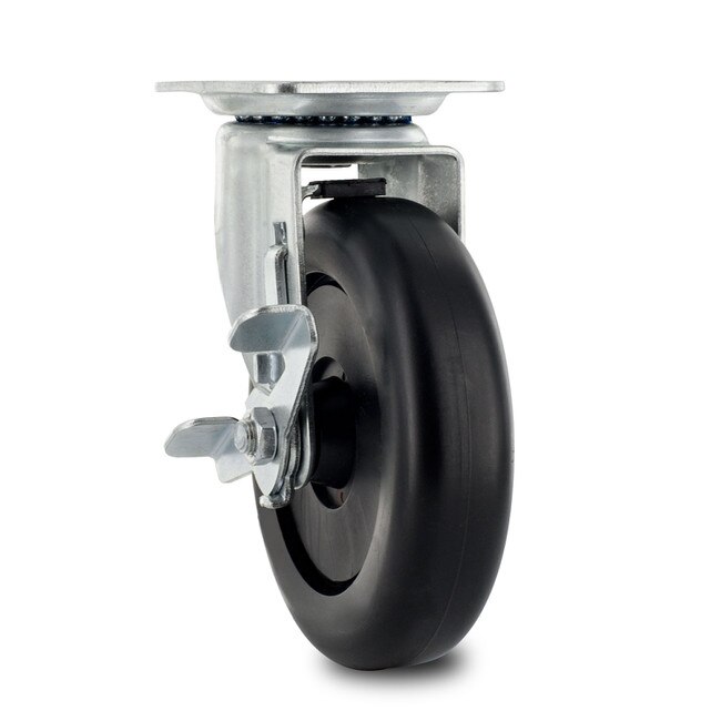 Heavy Duty Caster Wheel 3-5/8in X 2-9/16in Top Plate | DF-TRP