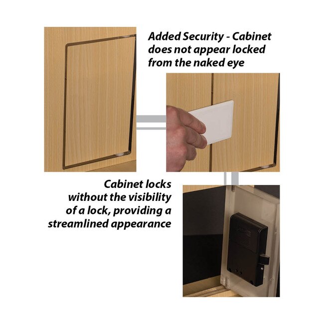 Invisible RFID Function Concealed Digital Lock for Cabinets