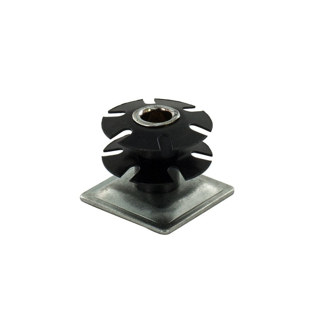 Heat Treated Carbon Steel | Square Double Star Metal Inserts