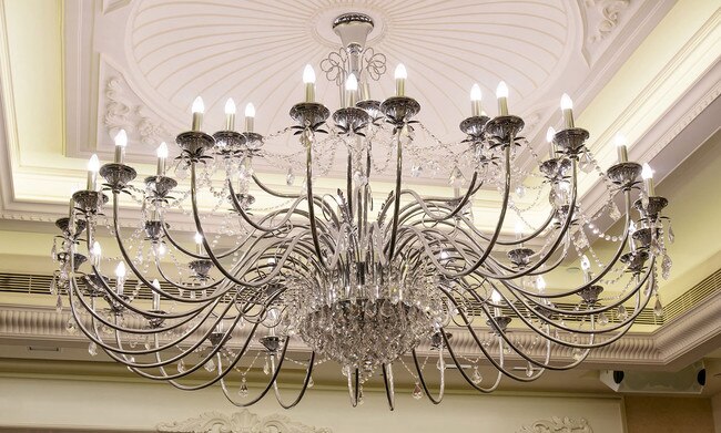 28-3/4" W x 15-1/8" H Primed White Onlay Polyurethane Applique